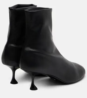 Proenza Schouler Leather Ankle Boots - Black