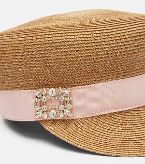 ROGER VIVIER Broche Vivier Newsboy Cap