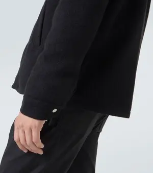 Rick Owens Brad Virgin Wool Jacket - Black