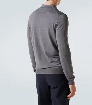 SLOWEAR Wool-blend Polo Shirt