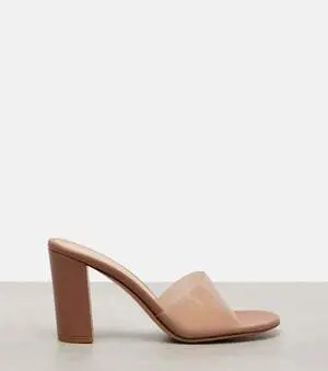 GIANVITO ROSSI 85 Mules - Pink