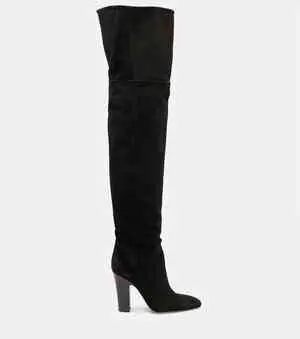 Paris Texas Lavinia Suede Over-the-knee Boots