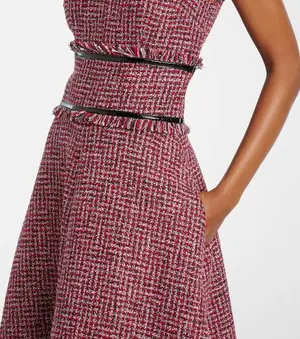 Safiyaa Dorothy Tweed Midi Dress