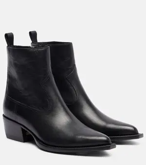 GOLDEN GOOSE Debbie 45 Ankle Boots - Black