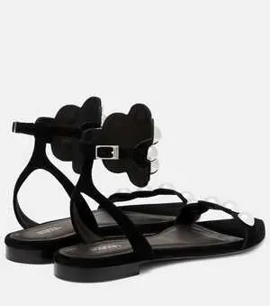 Isabel Marant Étoile Aselda Studded Suede Sandals
