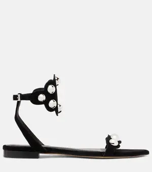 Isabel Marant Étoile Aselda Studded Suede Sandals