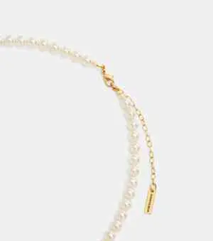 JENNIFER BEHR Siren Faux Pearl Necklace
