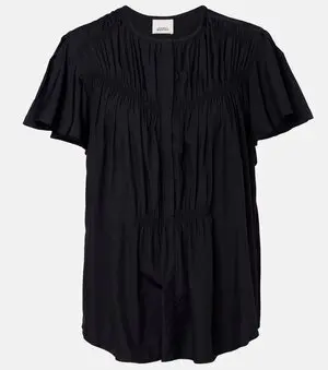 ISABEL MARANT ÉTOILE Isabel Marant Synda Gathered Top