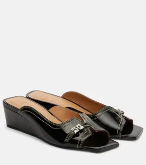 Ganni Strappy Mules Clogs For Women