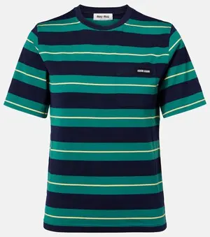 Miu Miu Boxy T-shirts For Women