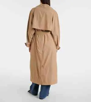 Isabel Marant Étoile Elea Belted Double-breasted Coat