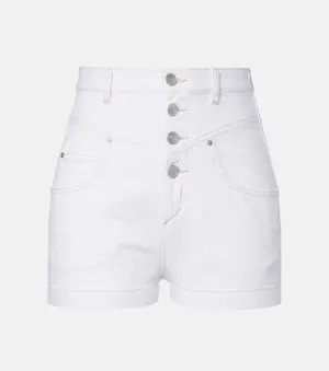 Women's High Waist Denim Shorts