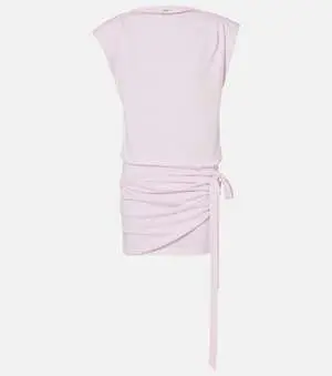 Isabel Marant Étoile Marielle Cotton Jersey Minidress - Pink