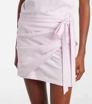 Isabel Marant Étoile Marielle Cotton Jersey Minidress - Pink