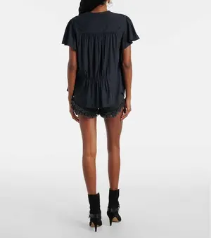 Isabel Marant Étoile Synda Gathered Top