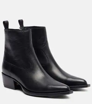 GOLDEN GOOSE Debbie 45 Leather Ankle Boots