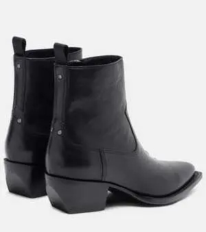 GOLDEN GOOSE Debbie 45 Leather Ankle Boots