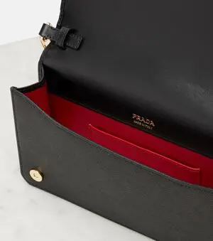 Prada Saffiano Leather Mini Shoulder Bag