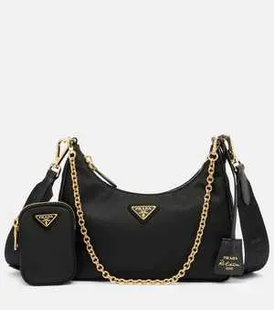 Prada Re-edition 2005 Re-nylon Shoulder Bag - Black