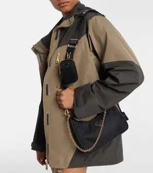 Prada Re-edition 2005 Re-nylon Shoulder Bag - Black
