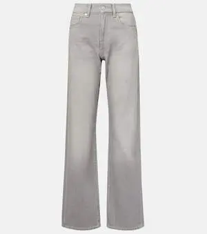 7 For All Mankind Tess Mid-rise Straight Jeans