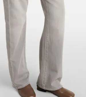 7 For All Mankind Tess Mid-rise Straight Jeans