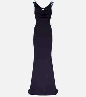 Safiyaa Button Detailed Evening Dresses