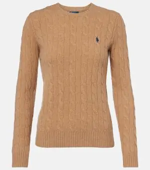 Polo Ralph Lauren Julianna Wool And Cashmere Sweater - Brown