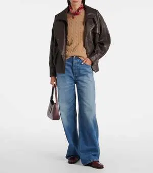 Polo Ralph Lauren Julianna Wool And Cashmere Sweater - Brown