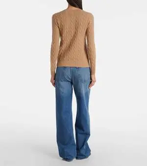 Polo Ralph Lauren Julianna Wool And Cashmere Sweater - Brown