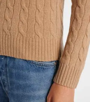 Polo Ralph Lauren Julianna Wool And Cashmere Sweater - Brown