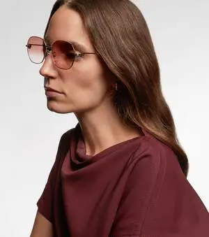 Cartier Premiere De Oval Sunglasses - Gold