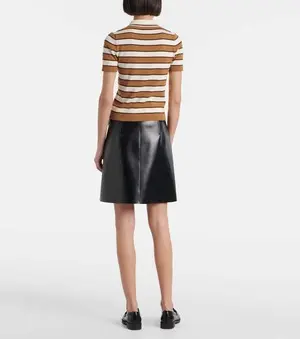 Prada Striped Cotton Top