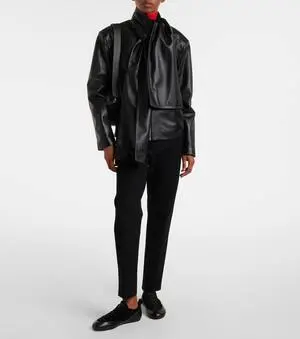 Proenza Schouler Arcadia Suede And Leather Sneakers - Black