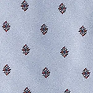 Harrods Silk Jacquard Standard Tie - Blue