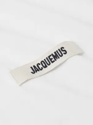 Jacquemus Logo-appliquéd Cotton-jersey T-shirt - White