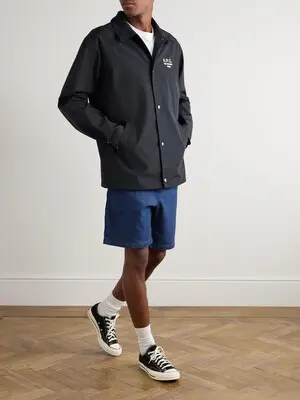 A.p.c. Norris Straight-leg Denim Shorts - Blue