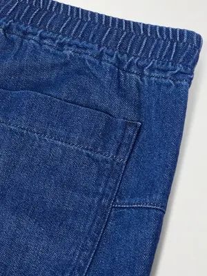 A.p.c. Norris Straight-leg Denim Shorts - Blue