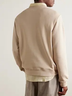 A.p.c. Brodé Cotton-jersey Sweatshirt