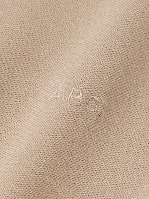 A.p.c. Brodé Cotton-jersey Sweatshirt