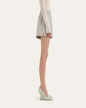 SIR. Leone Gathered Shorts