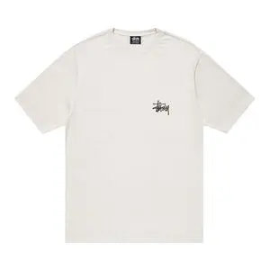 StÜssy Basic Pigment Dyed Tee - White