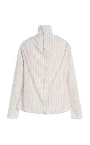 KALLMEYER Penelope Draped Cotton Top