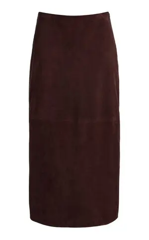 KALLMEYER Emilee Leather Pencil Skirt