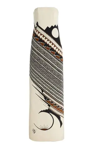 HEIRLOME Alex Jurado Silk Maxi Dress By Heirlome