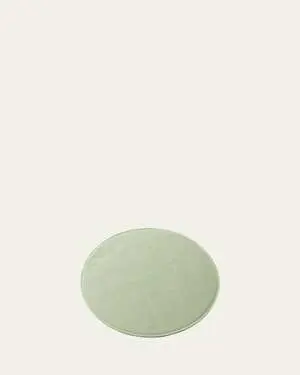 VON GERN HOME Reversible Round Patent Leather Placemat