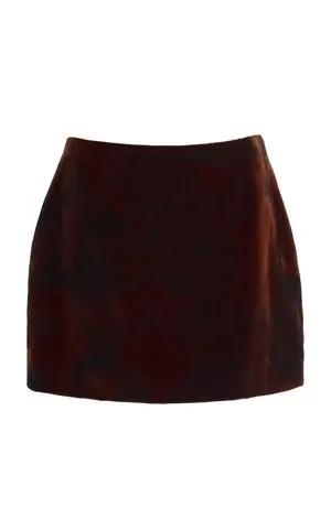 KALLMEYER Shiloh Mini Skirt - Red
