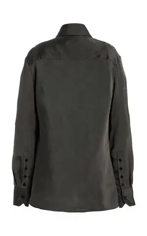 KALLMEYER Joan Bias Shirt - Dark Grey
