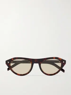 Prada D-frame Acetate Sunglasses - Tortoiseshell