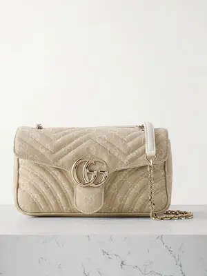 Gucci Woven Shoulder Bags